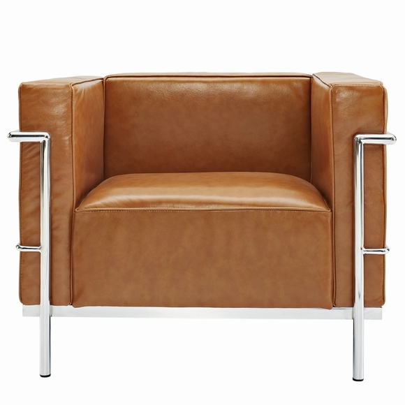 Charlie Grande Arm Chair Leather