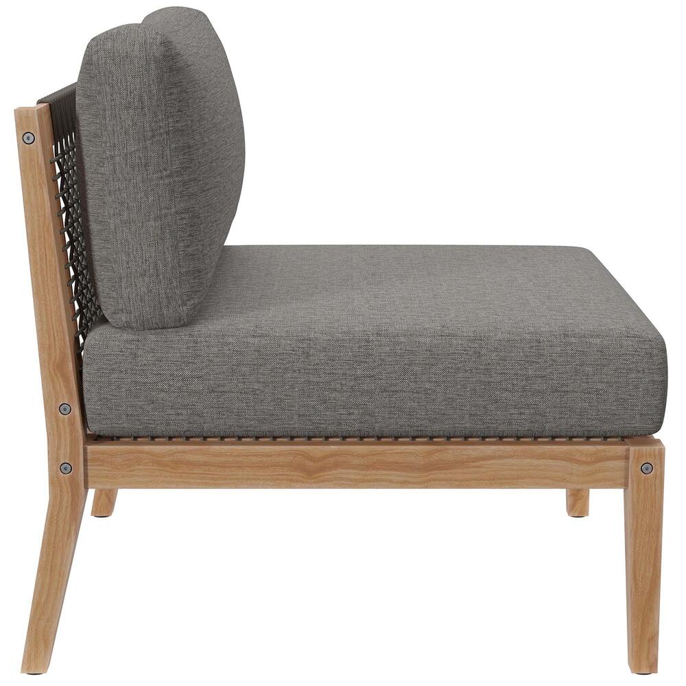 Clearwater Outdoor Patio Teak Wood Armless Chair - Modern In Designs