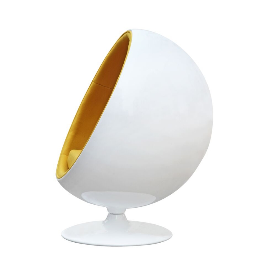 Eero Aarnio Style Ball Chair Yellow
