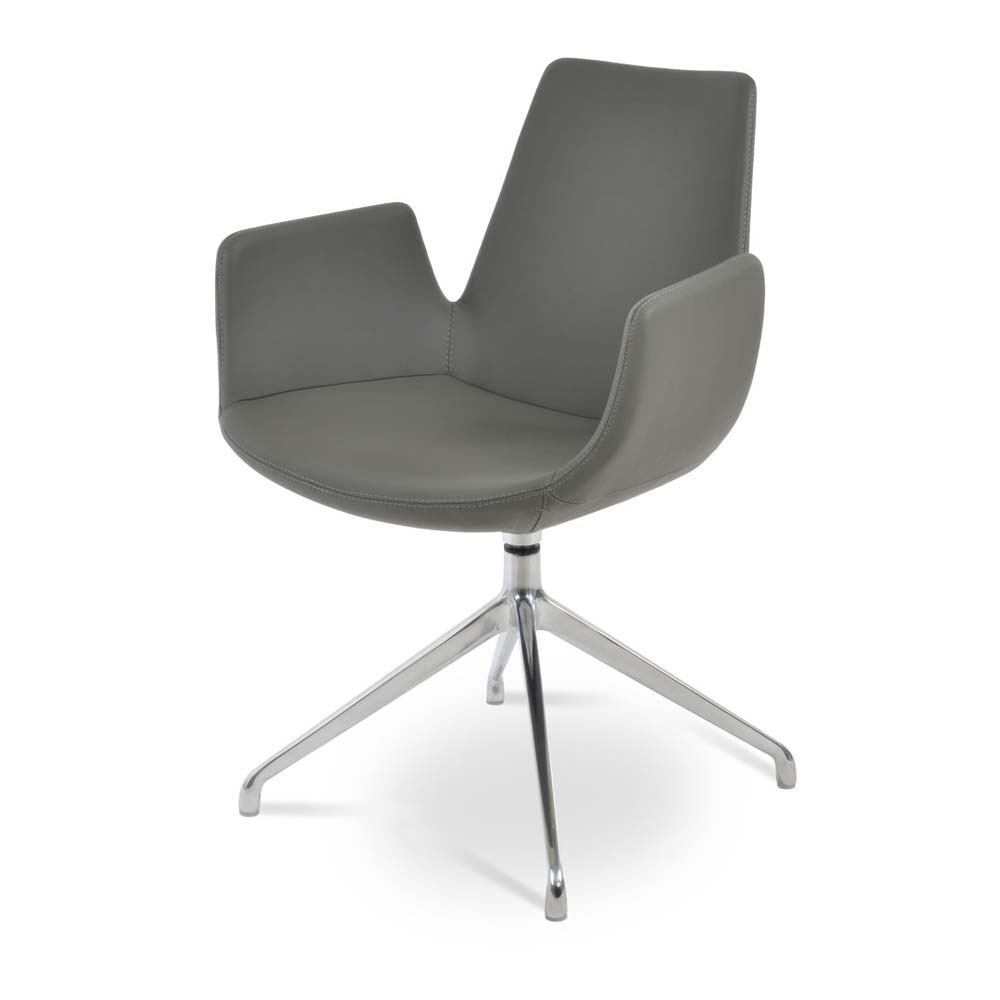 Eiffel Arm Spider Swivel Chair - Modern In Designs