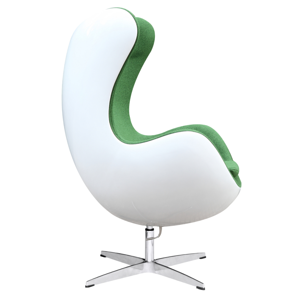 Fiesta Fiberglass Chair In Wool - Modern In Designs