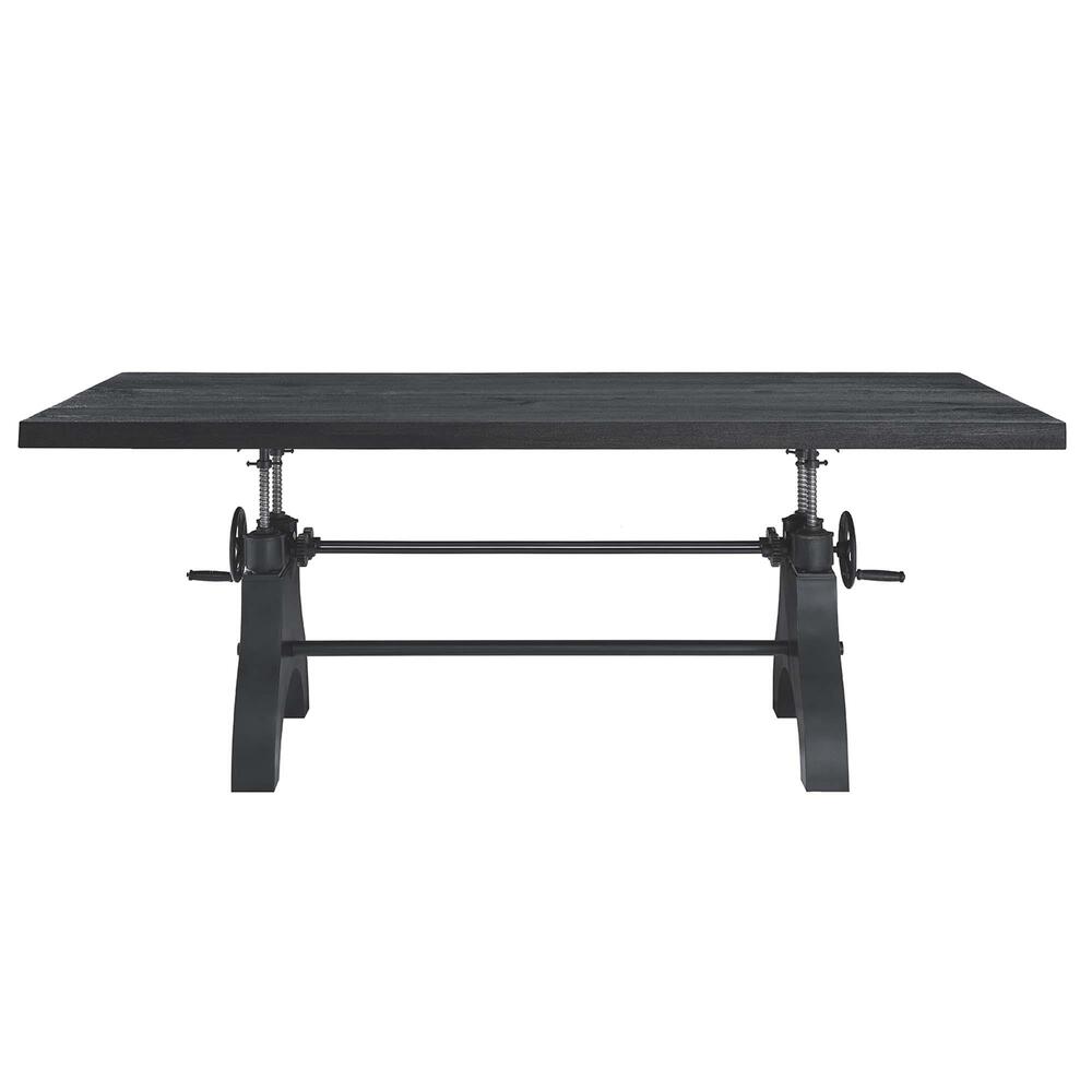 Genuine 96" Crank Adjustable Height Dining and Conference Table ...
