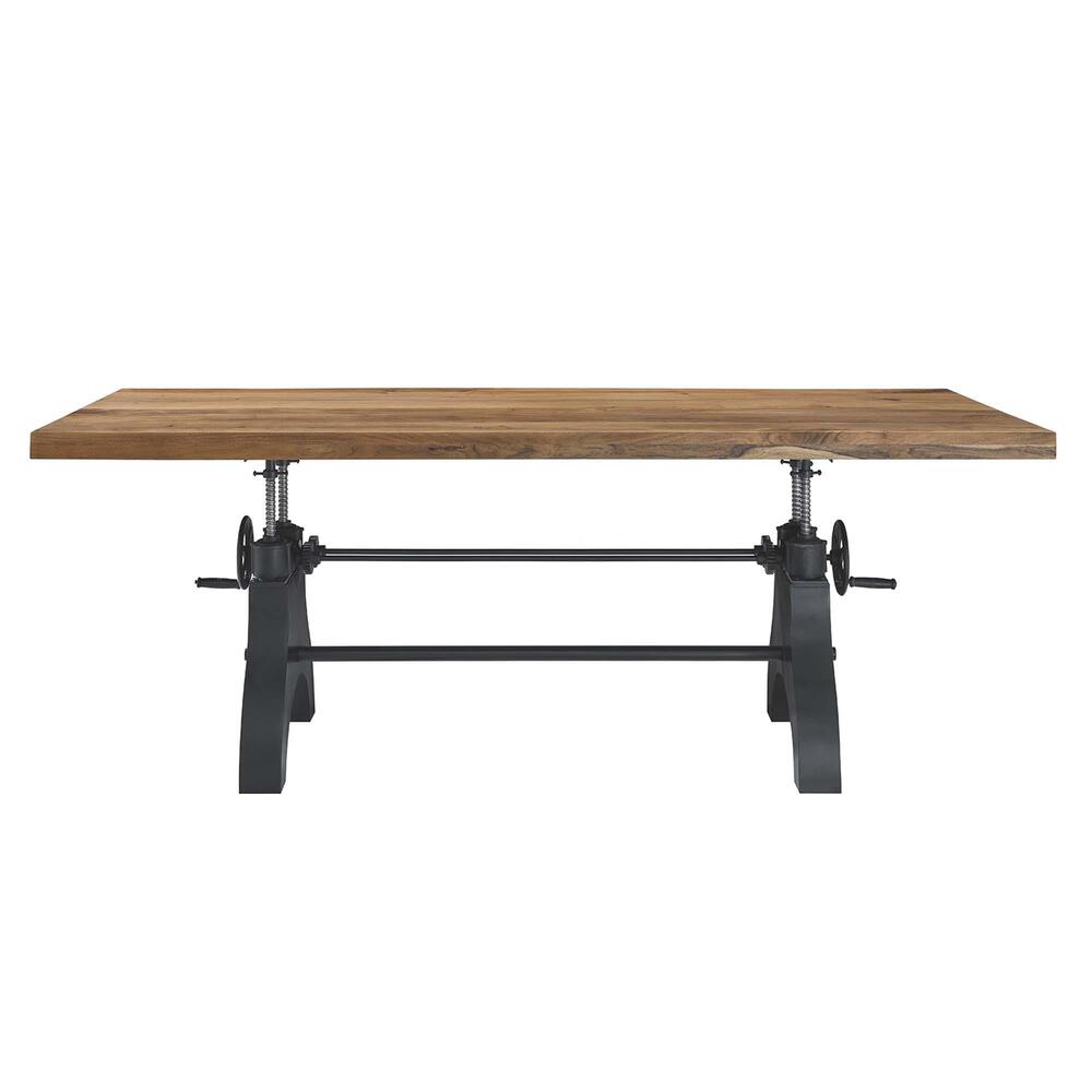 Genuine 96" Crank Adjustable Height Dining and Conference Table ...