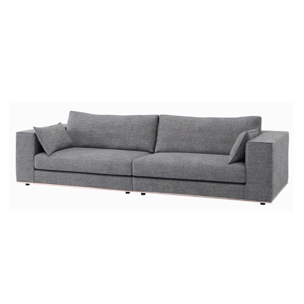 Harles Grey Tweed Sofa - Modern In Designs