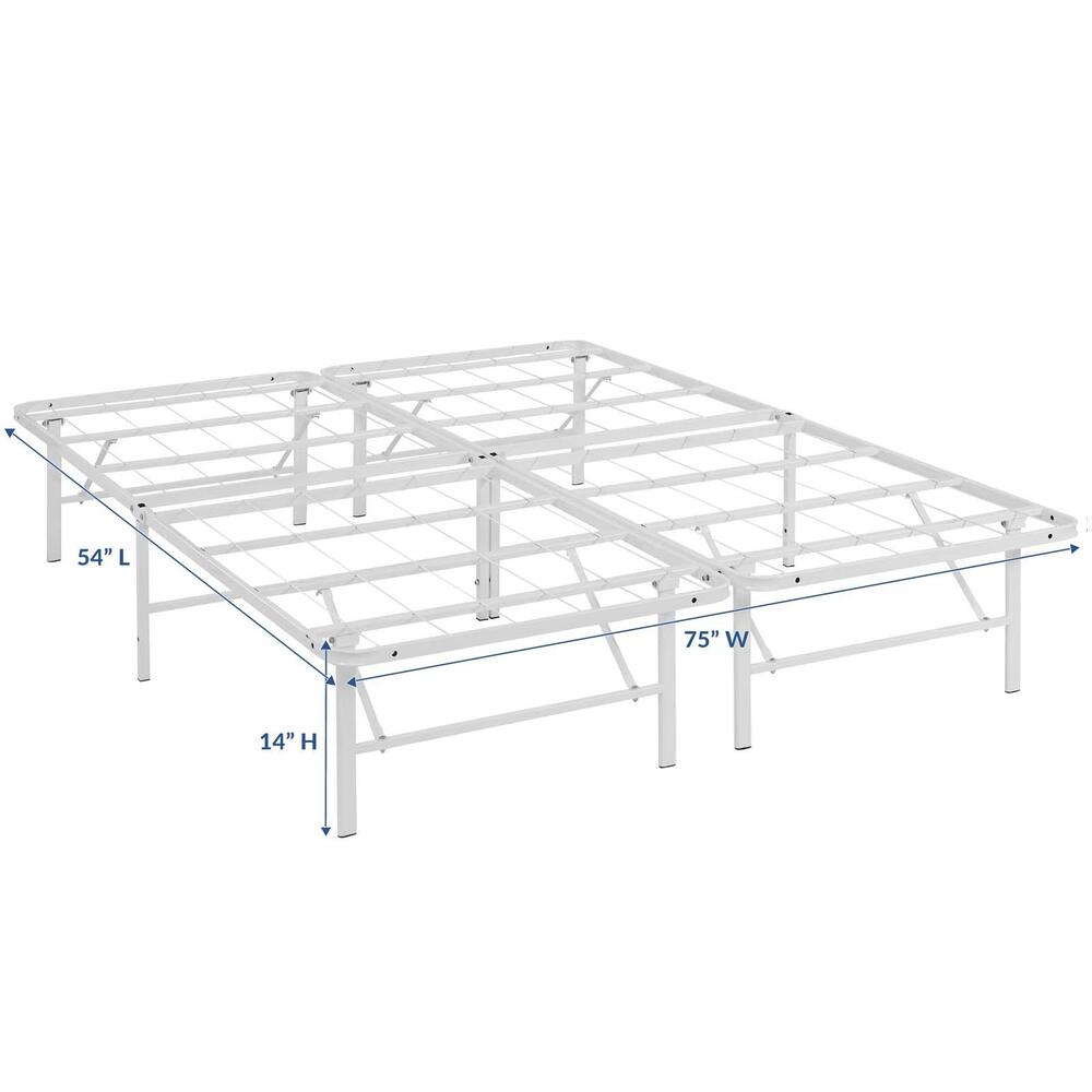 Horizon Stainless Steel Full Bed Frame - Modern In Designs