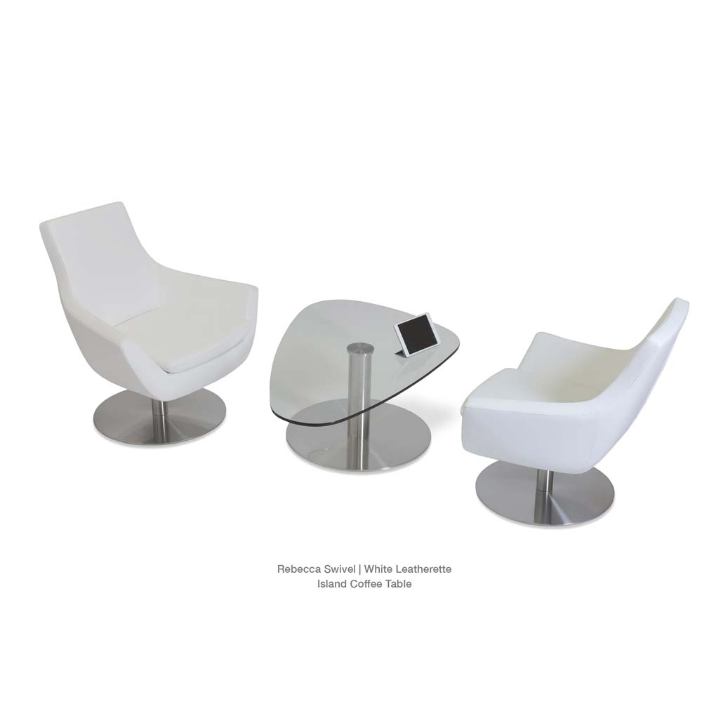 Island Round Coffee Table - Modern In Designs