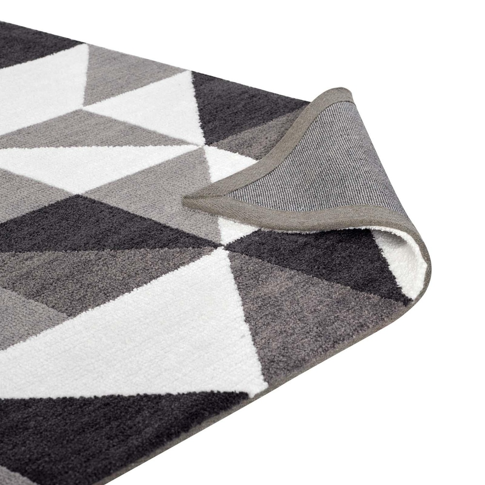 Kahula Geometric Triangle Mosaic 8x10 Area Rug- Modern In Designs