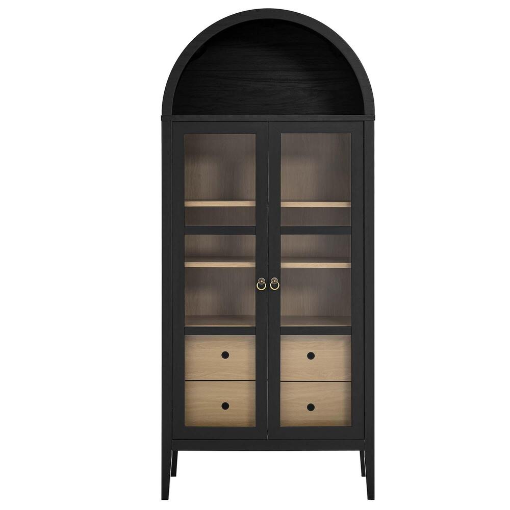 Nolan Tall Arched Storage Display Cabinet - Modern In Designs