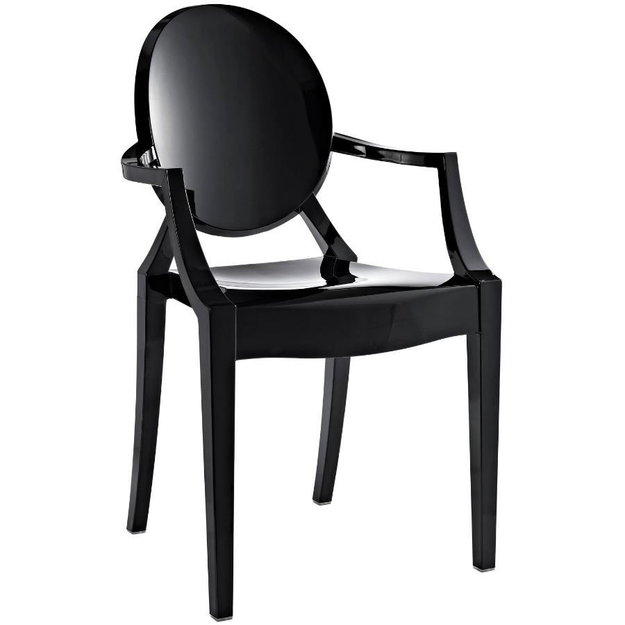 Starck Ghost Chair, Clear Side Arm-Chair - Modern In Designs