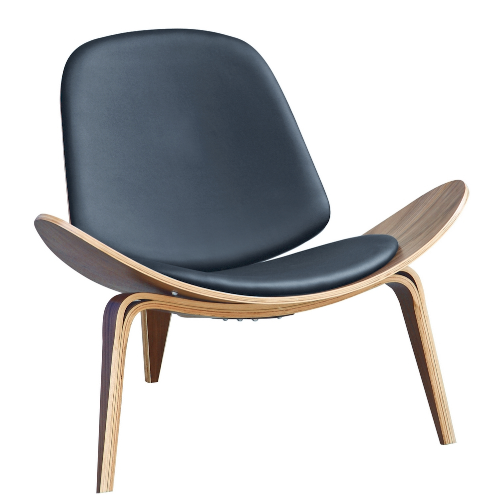 Shell Oak Wood Chair - Modern In Designs