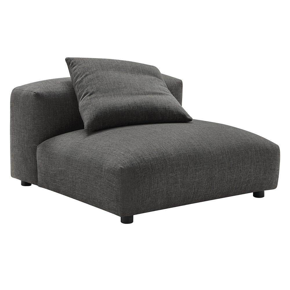 Solace Modular Upholstered Fabric Armless Chair - Modern In Designs
