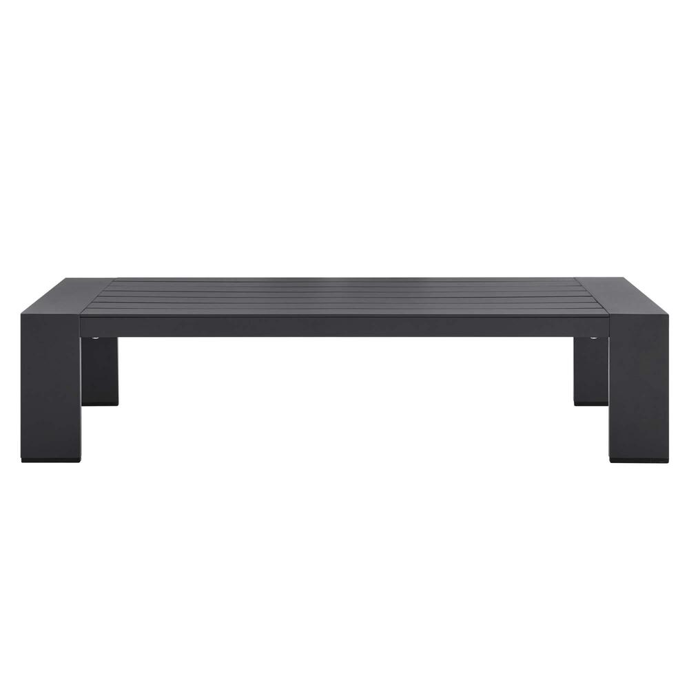 Tahoe Outdoor Patio Powder-Coated Aluminum Coffee Table - Modern In Designs