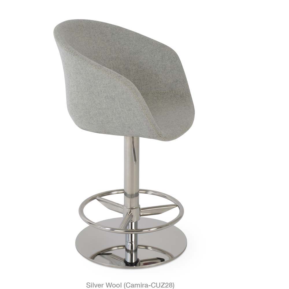 Tribeca Piston Stool - Modern In Designs