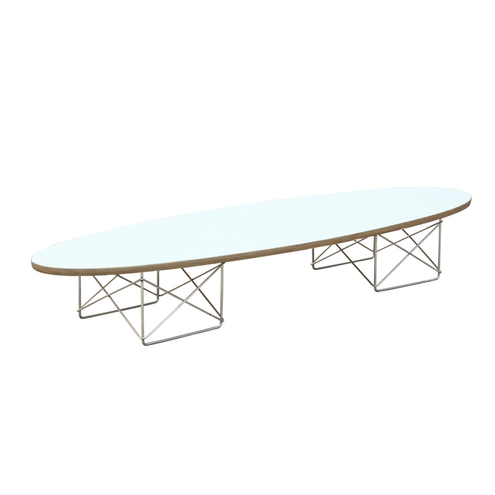 Wire Wood Coffee Table - Modern In Designs