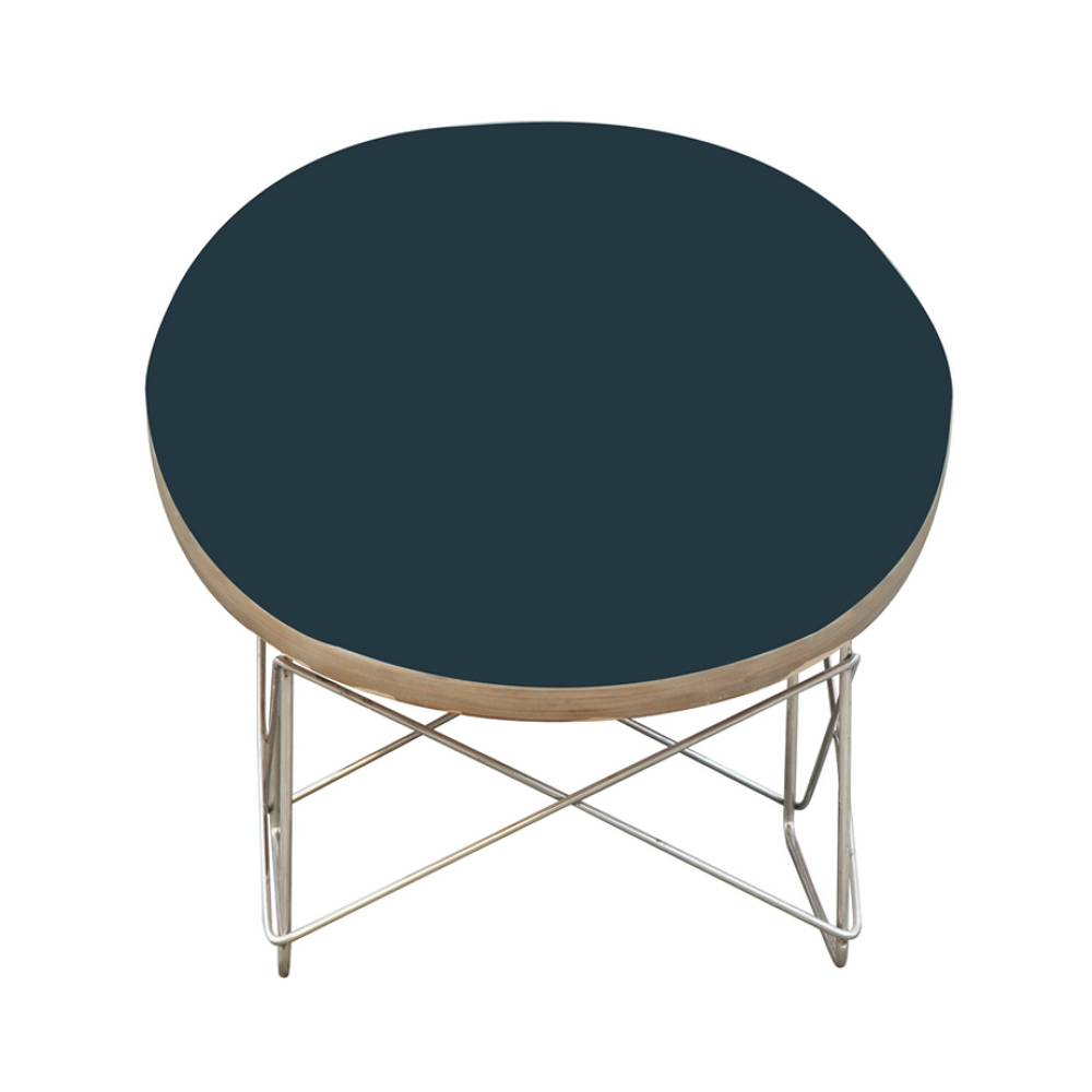 Wire Wood Coffee Table - Modern In Designs