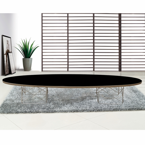 Wire Wood Coffee Table - Modern In Designs
