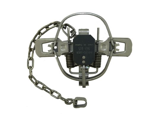 Bridger #1.65 Coil Spring Foot Trap - 4 Coiled