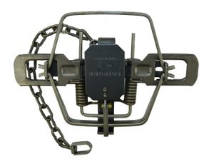 Bridger #3 Coil Spring Foot Trap - 4 Coiled