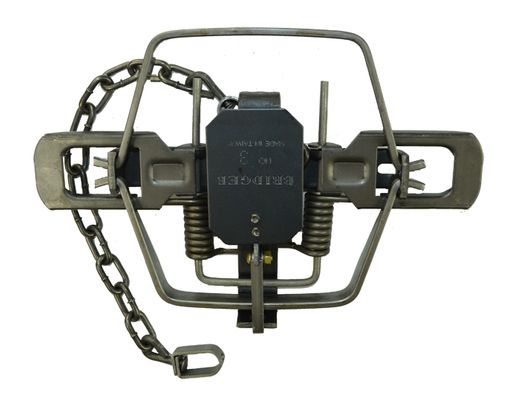 Bridger #3 Coil Spring Foot Trap - 4 Coiled