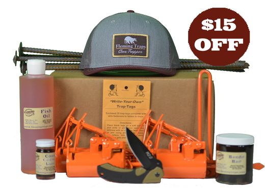 Dog Proof Raccoon Trapping Kit - Green - Standard