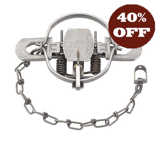 Duke #2 Offset Jaw Coil Spring Foot Trap