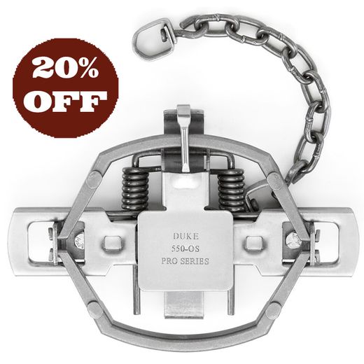 Duke 550 Pro Series Coil Spring Trap - Offset