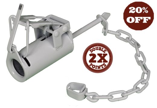Fleming Dog Proof Raccoon Trap - White