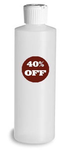 Flip Top Plastic Bottle - 8 oz.