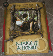 Frodo Read: Make it a Hobbit Poster ALA