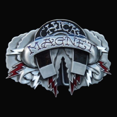 Chick Magnet Funny Belt Buckle