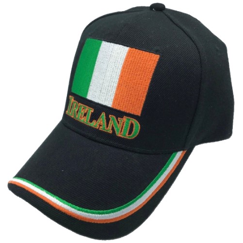 Ireland Adjustable One Size Fits All Baseball Embroidered Cap Hat
