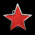 Red Star Western Belt Buckle