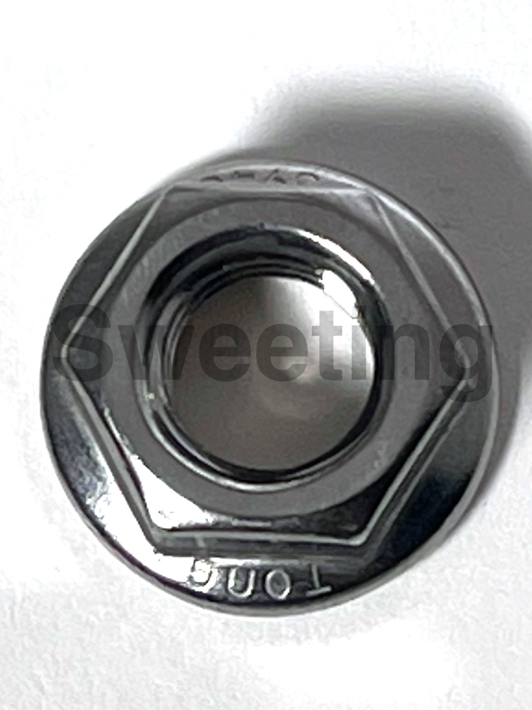 Sweeting Performance - 3/8-16 Hex Flange Nut Serrated, Stainless Steel