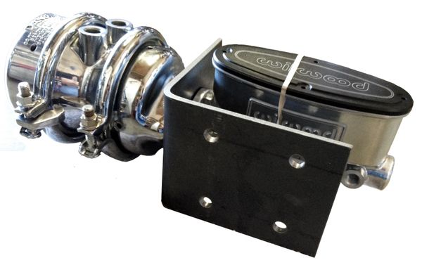 Sweeting Performance Air Hydraulic Brake System Polished And Chromed