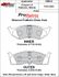 Sweeting Performance - Wilwood Disc Brakes - 150-D0591K - Pad Set ...