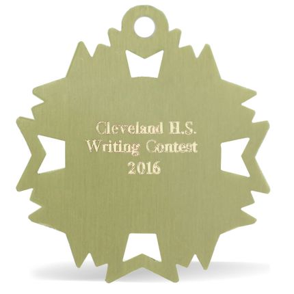 1-5/8 Inch 3 Position Shooting Medal, Gold