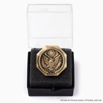 Years of Service Lapel Pins | 30 Years of Service Award Pins