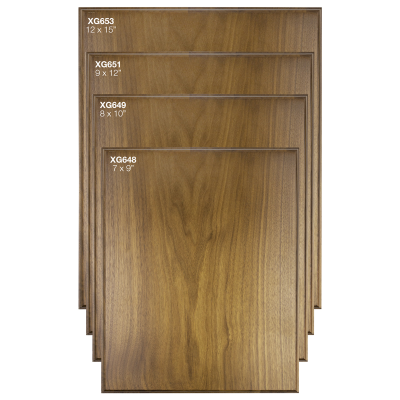 8 x 10 Inch Genuine Walnut Plaque Board
