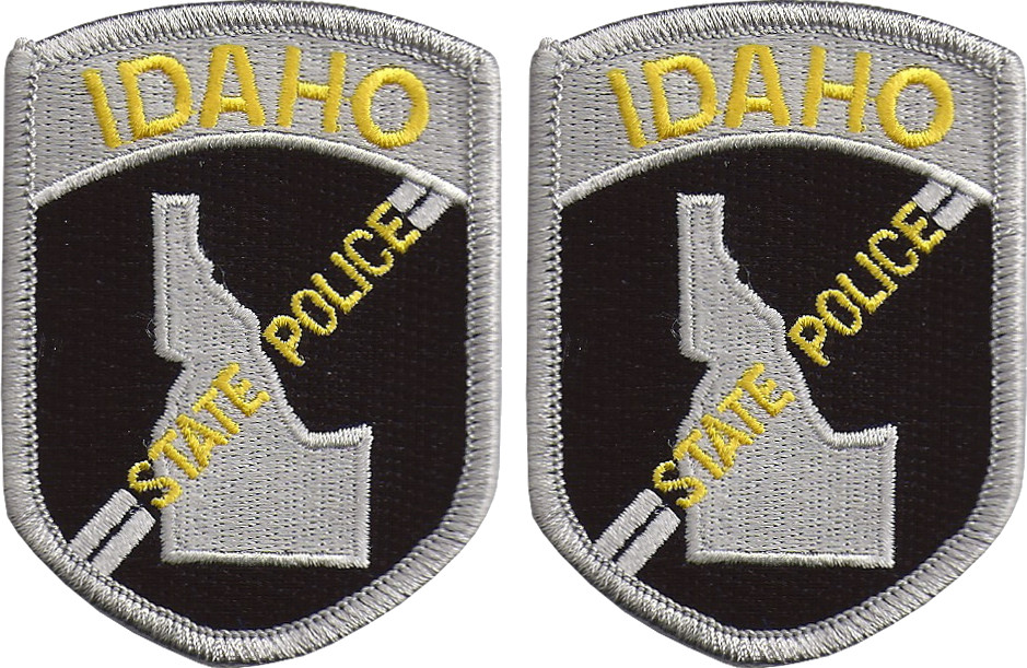 2 Hat Size Idaho State Police Patches