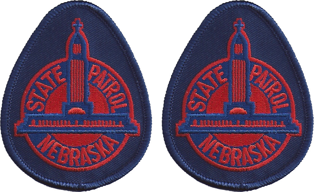 2 Hat Size Nebraska State Patrol Patches
