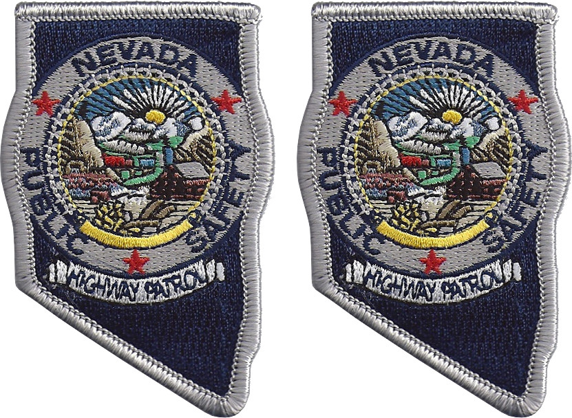 2 Hat Size Nevada Highway Patrol Patches