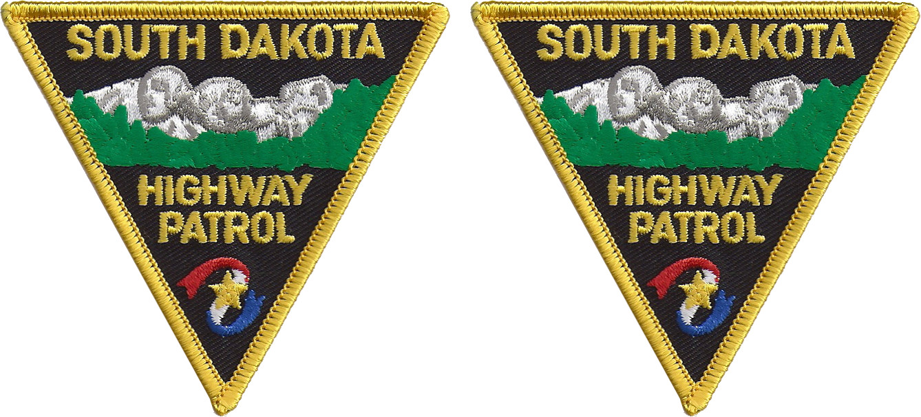 2 Hat Size South Dakota Highway Patrol Patches