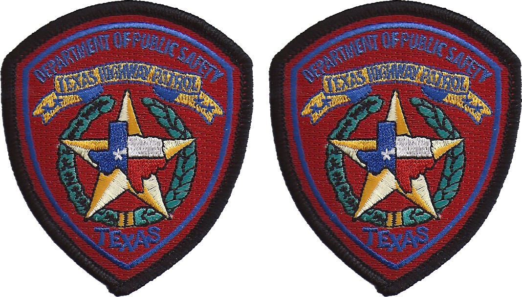 2 Hat Size Texas Highway Patrol Patches