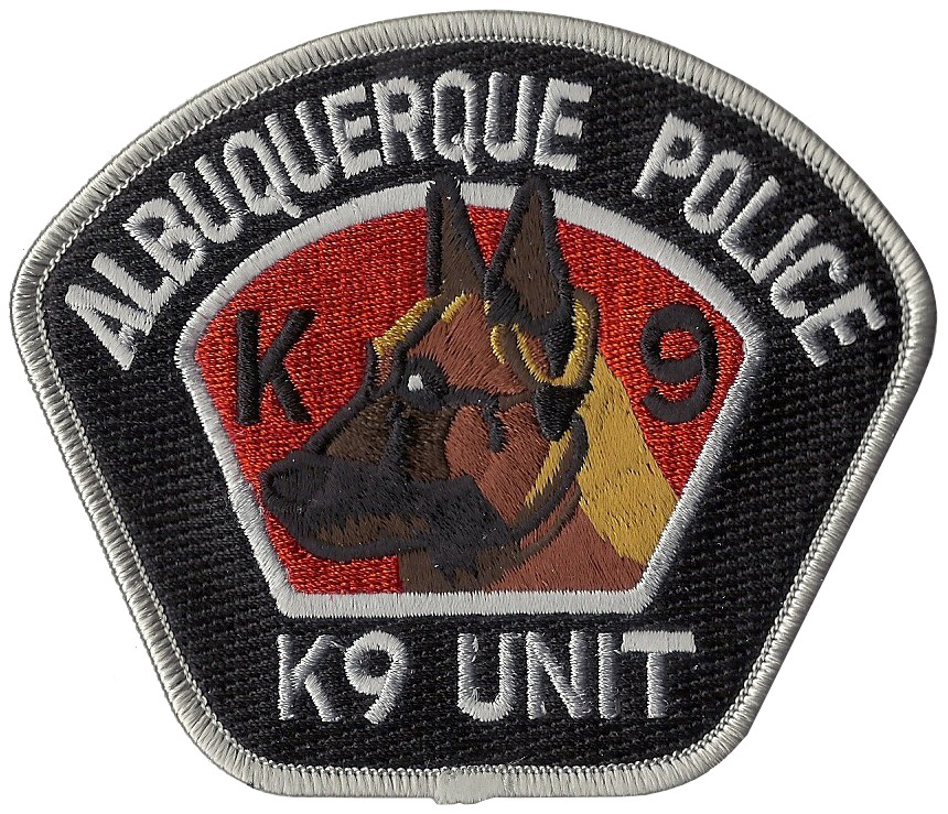 Albuquerque Police K9 Unit New Mexico Patch