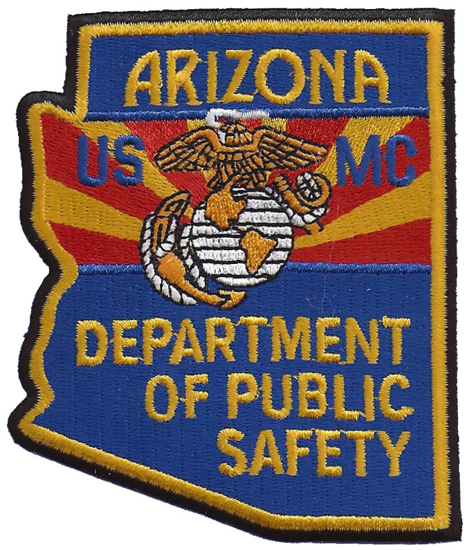 Arizona Department of Public Safety **** USMC **** AZ Police Patch
