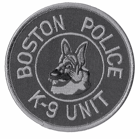 Boston Police K9 Unit Massachusetts Patch