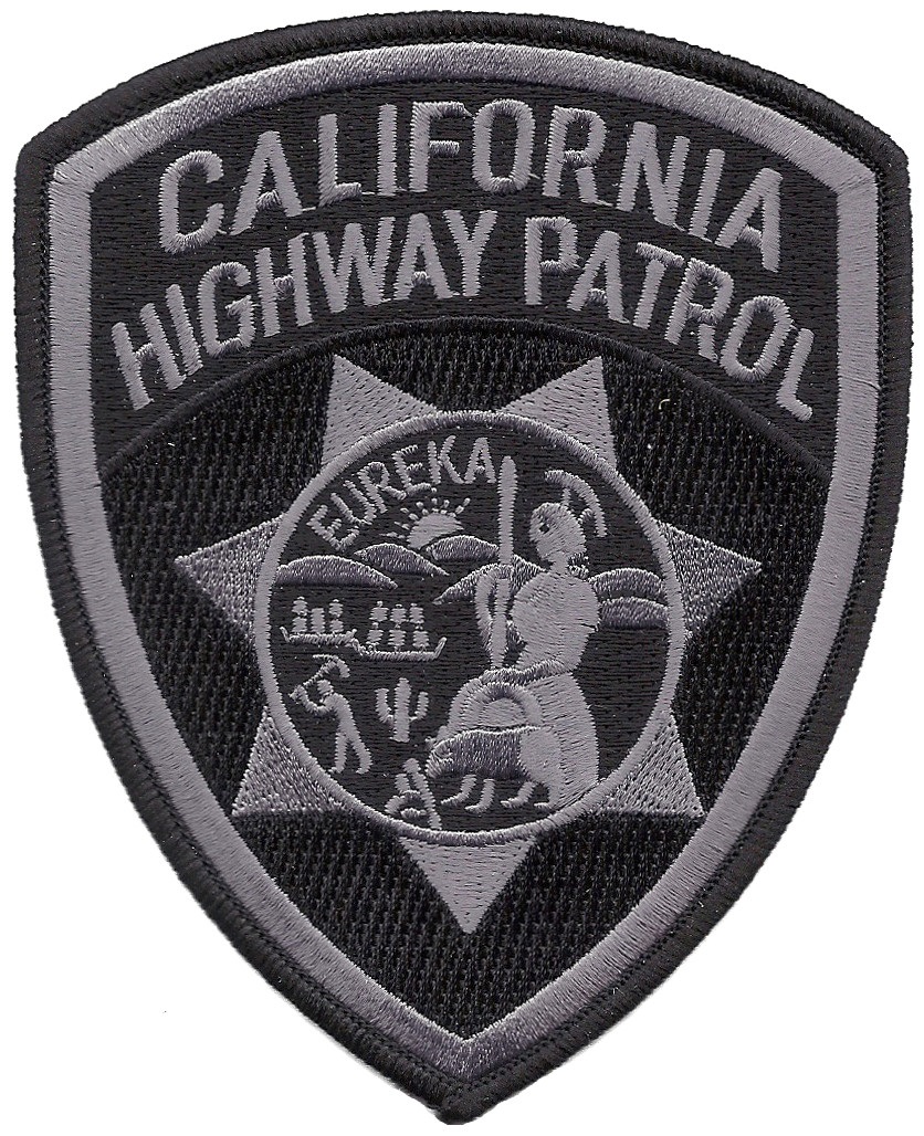 California Highway Patrol Subdued Patch