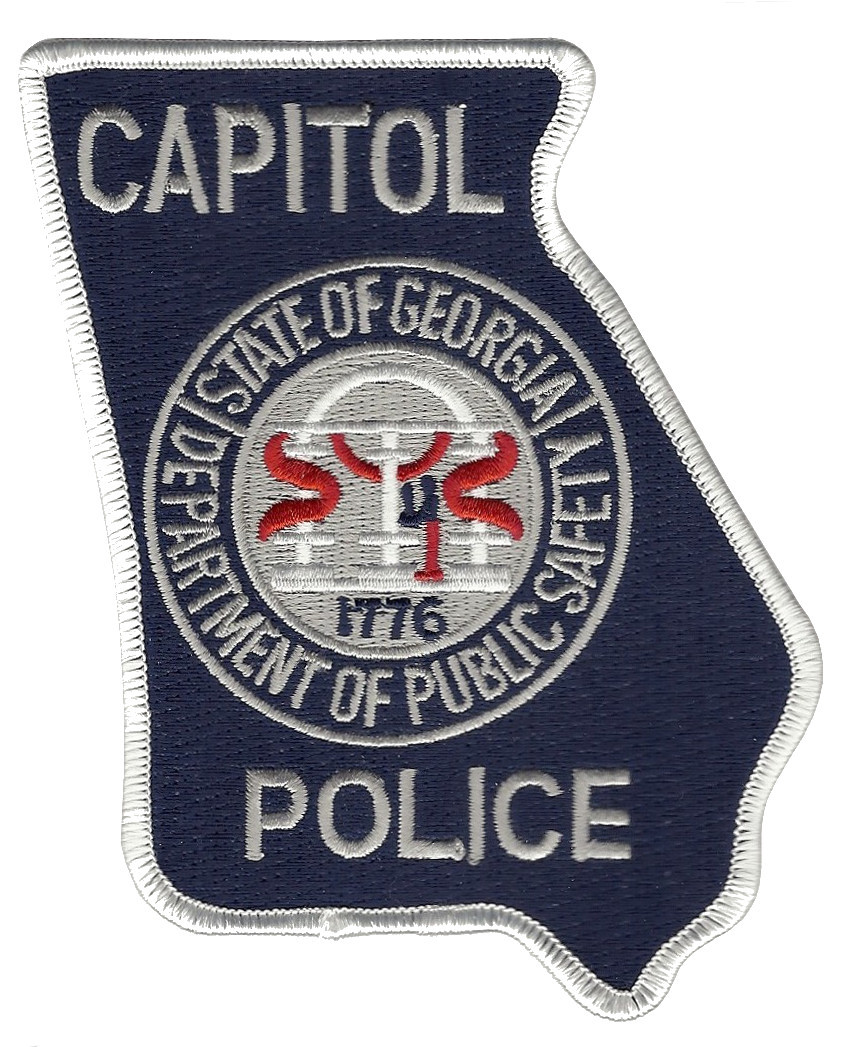 Capitol Police Georgia Department Of Public Safety Patch