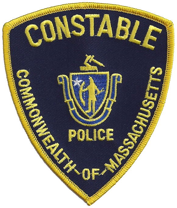 Commonwealth of Massachusetts Constable Police Patch