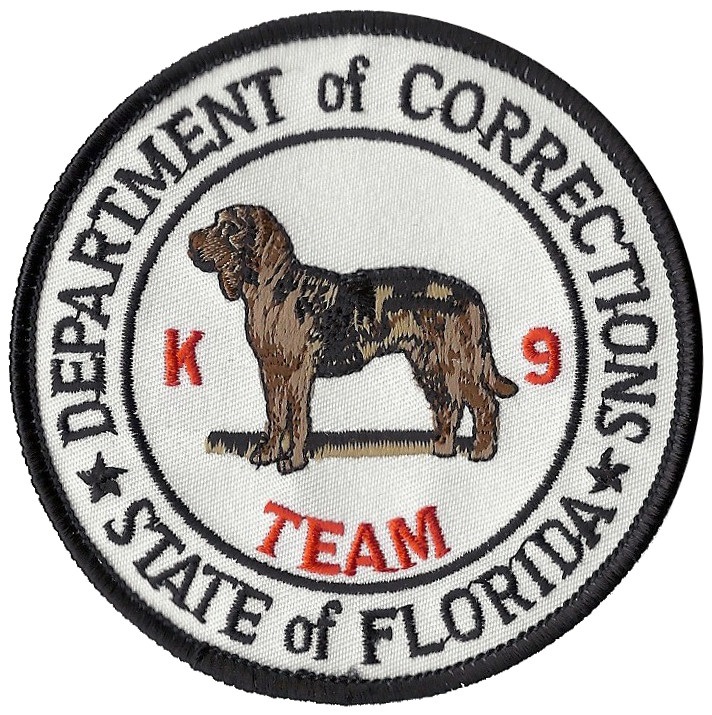 Florida Department of Corrections K9 Team Patch